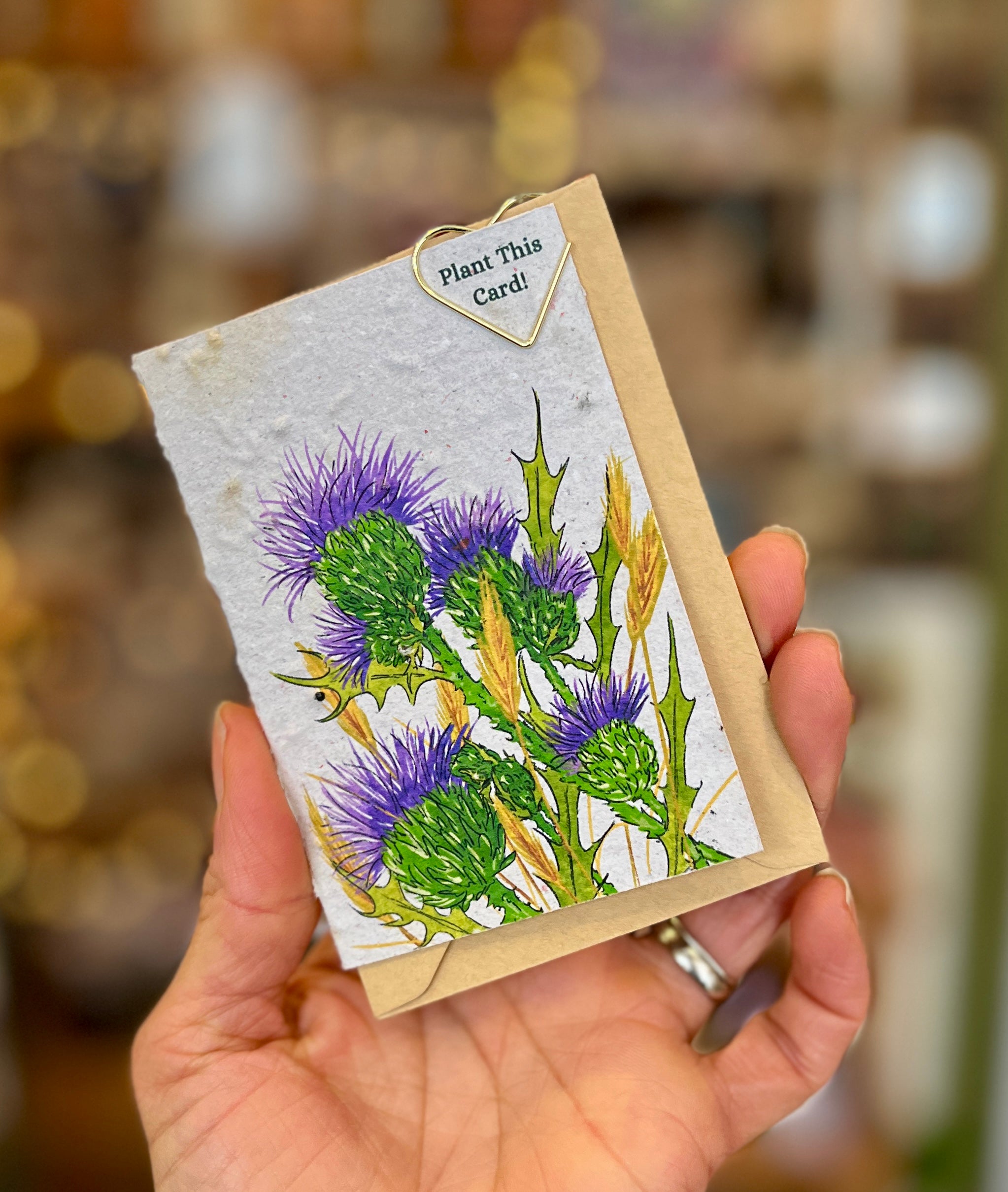 Plantable Seed Paper Cards – Sage & Thistle Handmade Goods