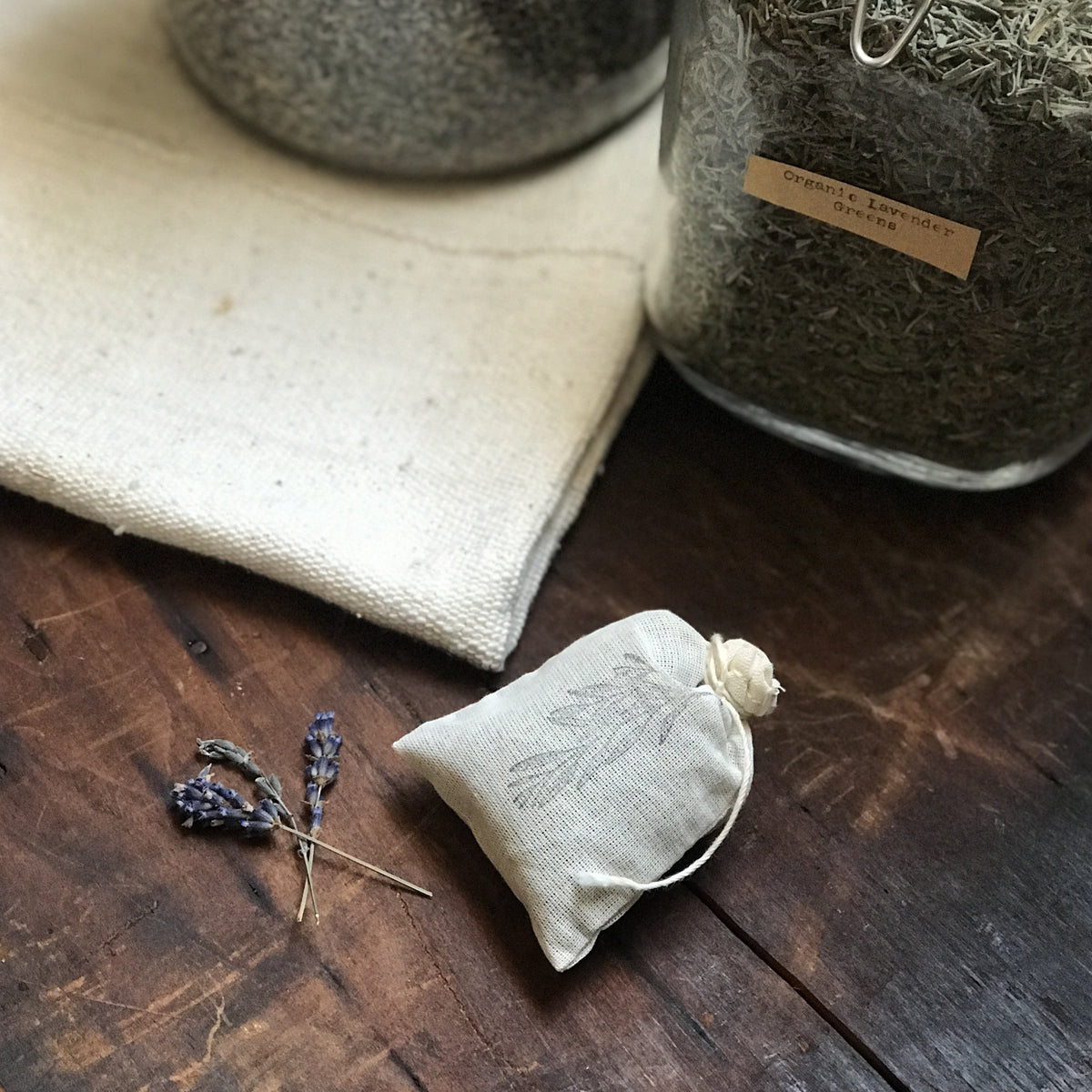 Organic Lavender Sachet – Sage & Thistle Handmade Goods